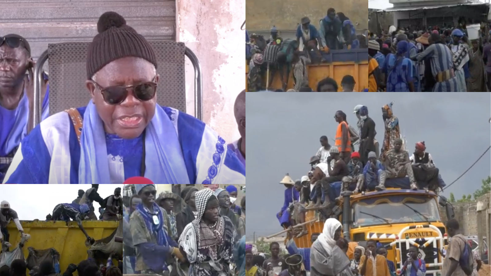 Nettoyage de Touba: Au nom du "Ndigueul" les «Baye Fall» bravent la plui