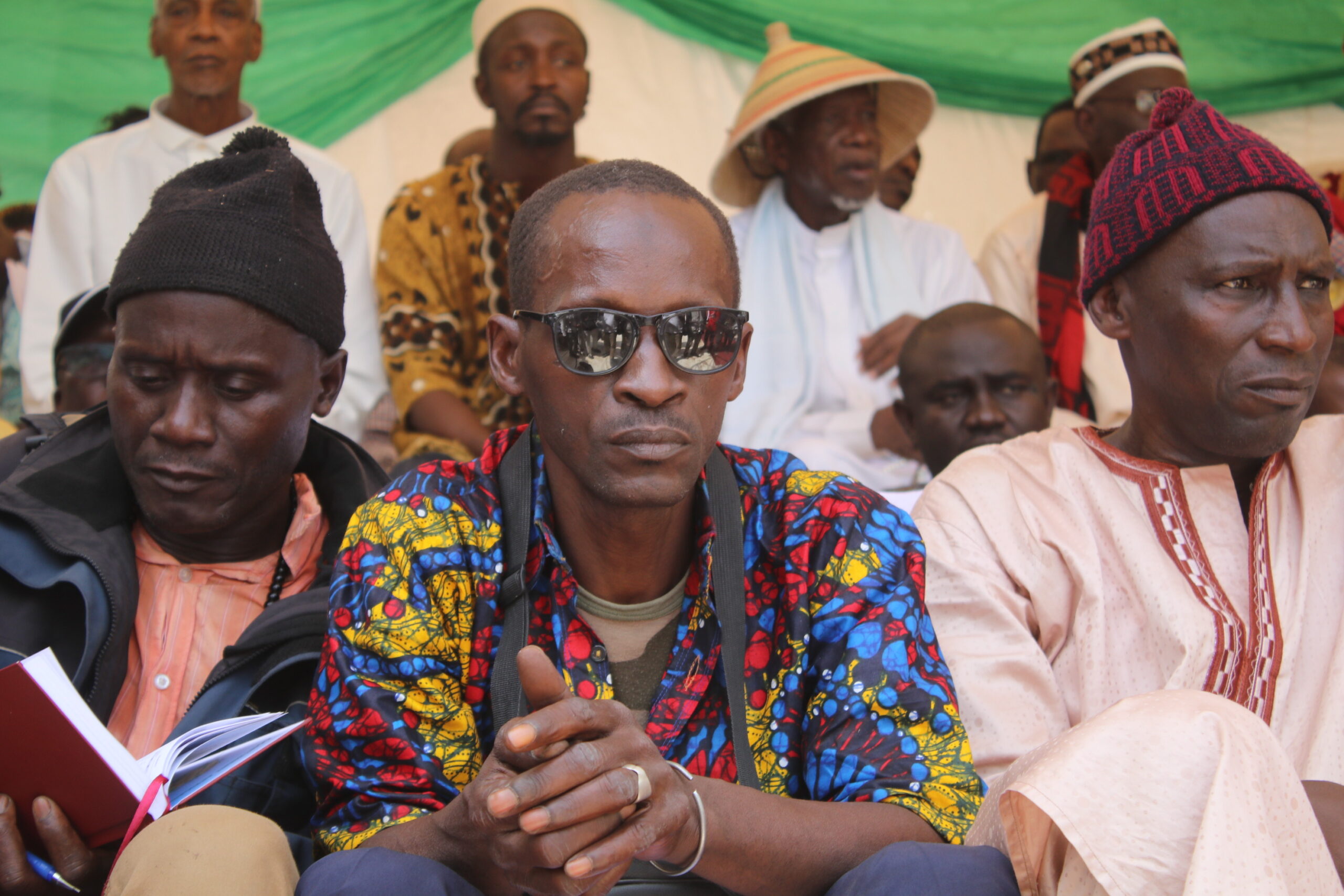 Cérémonie de dépôt des armes: Fatoma Coly, commandant du Diakaye