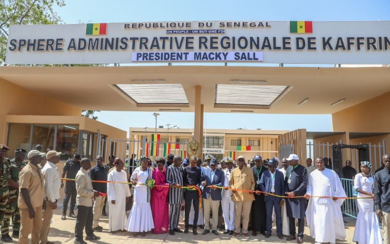 Kafrine : inauguration de la sphère administrative régionale (SAR) par le